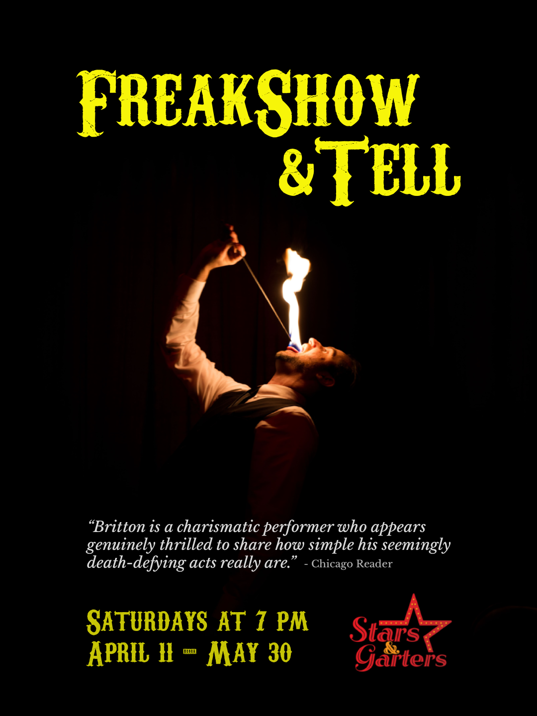 FreakShow & Tell | Stars & Garters